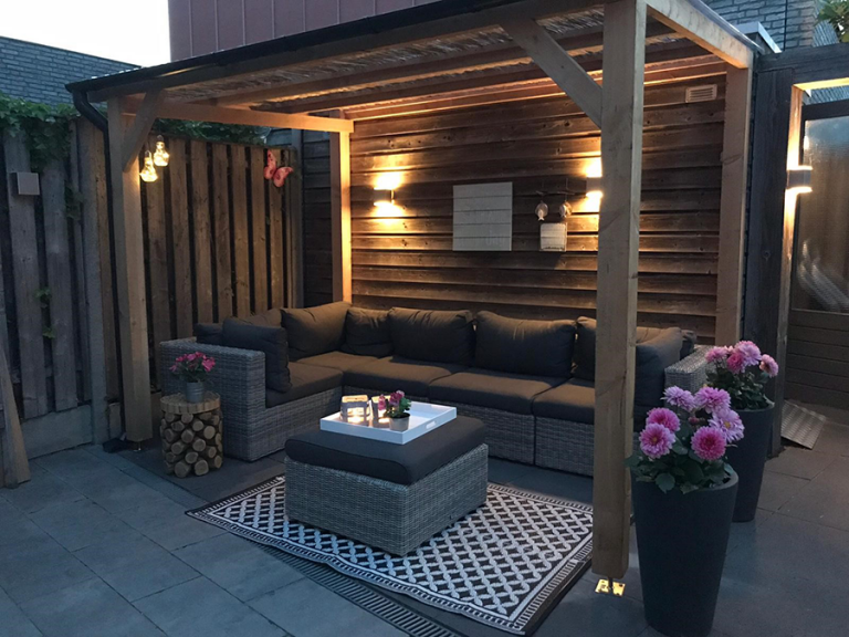 Tuin overkapping bouwen kan je ook zelf!