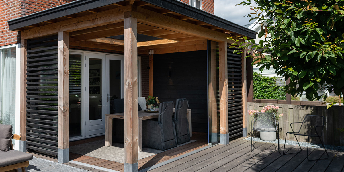 Tuin overkapping bouwen kan je ook zelf!